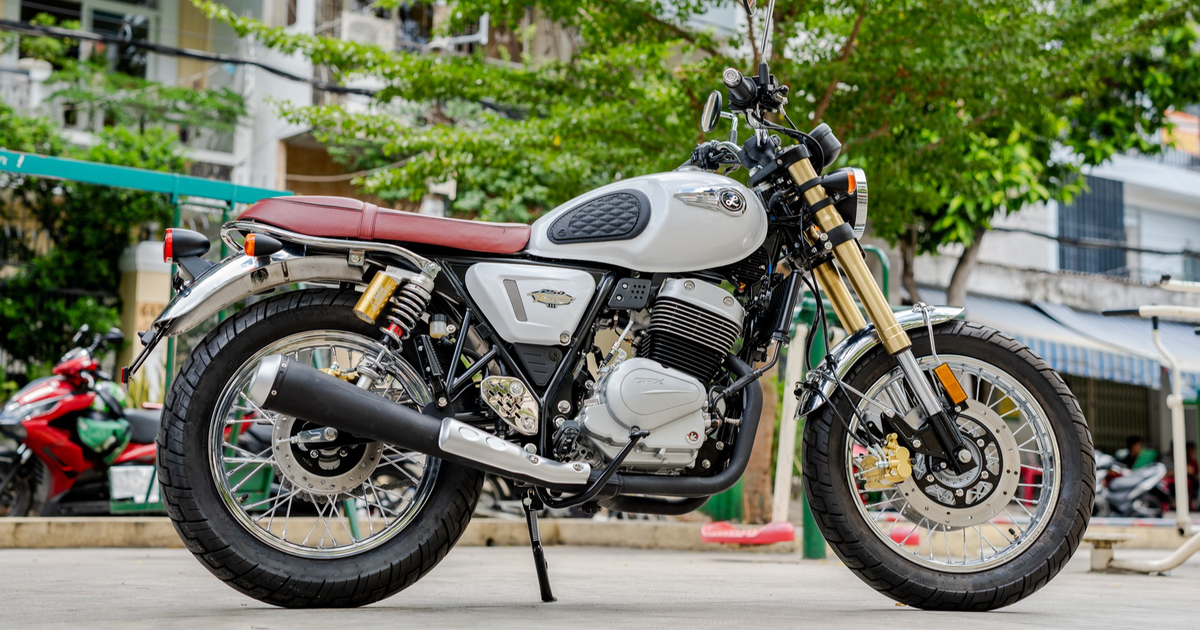 Xe côn tay cổ điển GPX Legend Twin 250 V3 về Việt Nam, thách thức Kawasaki W175