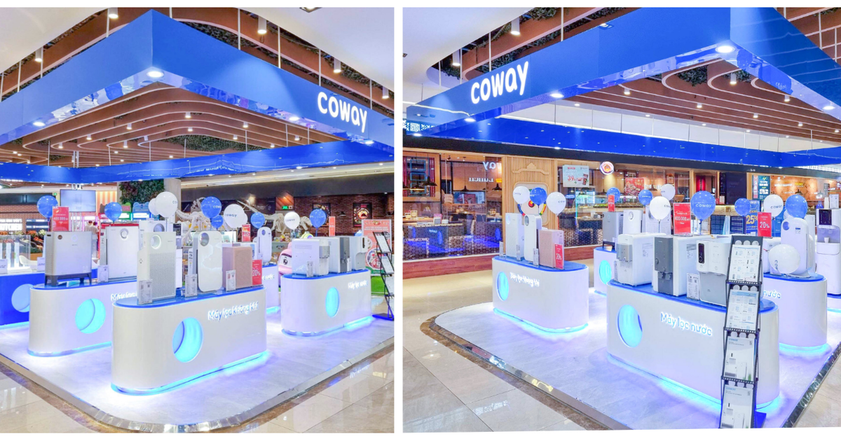 Coway Vina ra mắt chuỗi gian hàng và showroom cao cấp trên toàn quốc