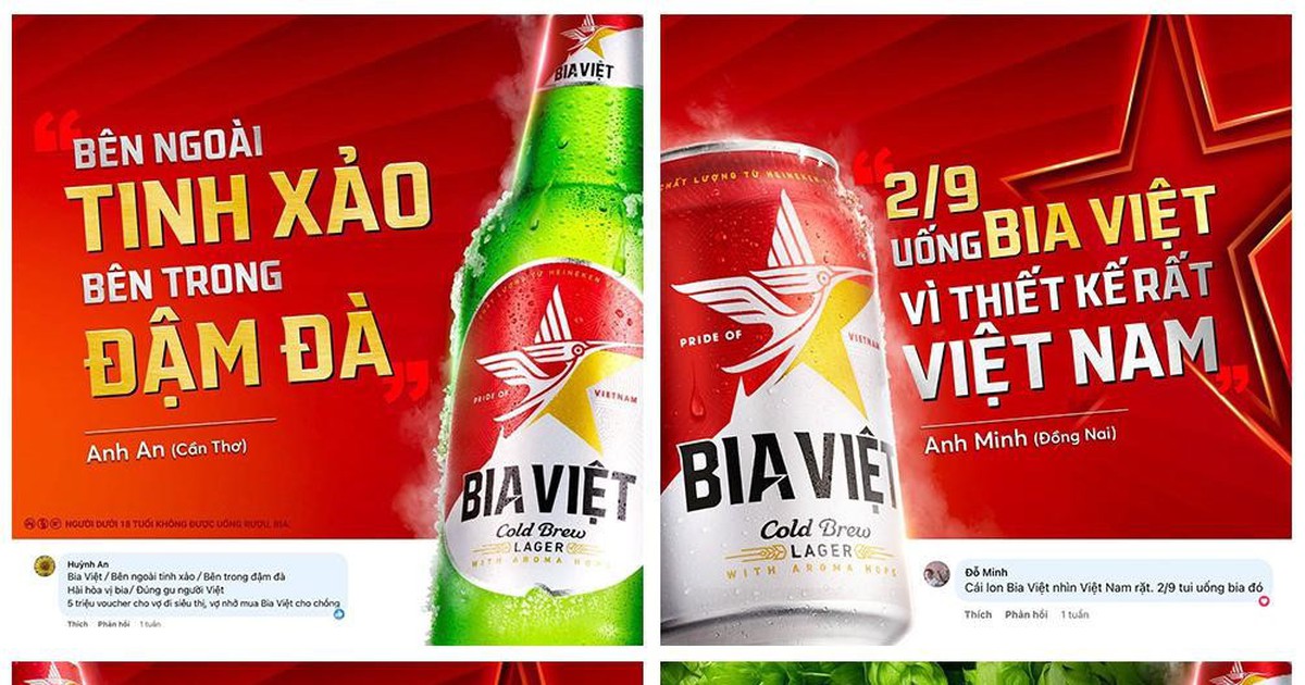 Bia Việt chính thức ra mắt với diện mạo mới cùng hương vị đậm chất Việt