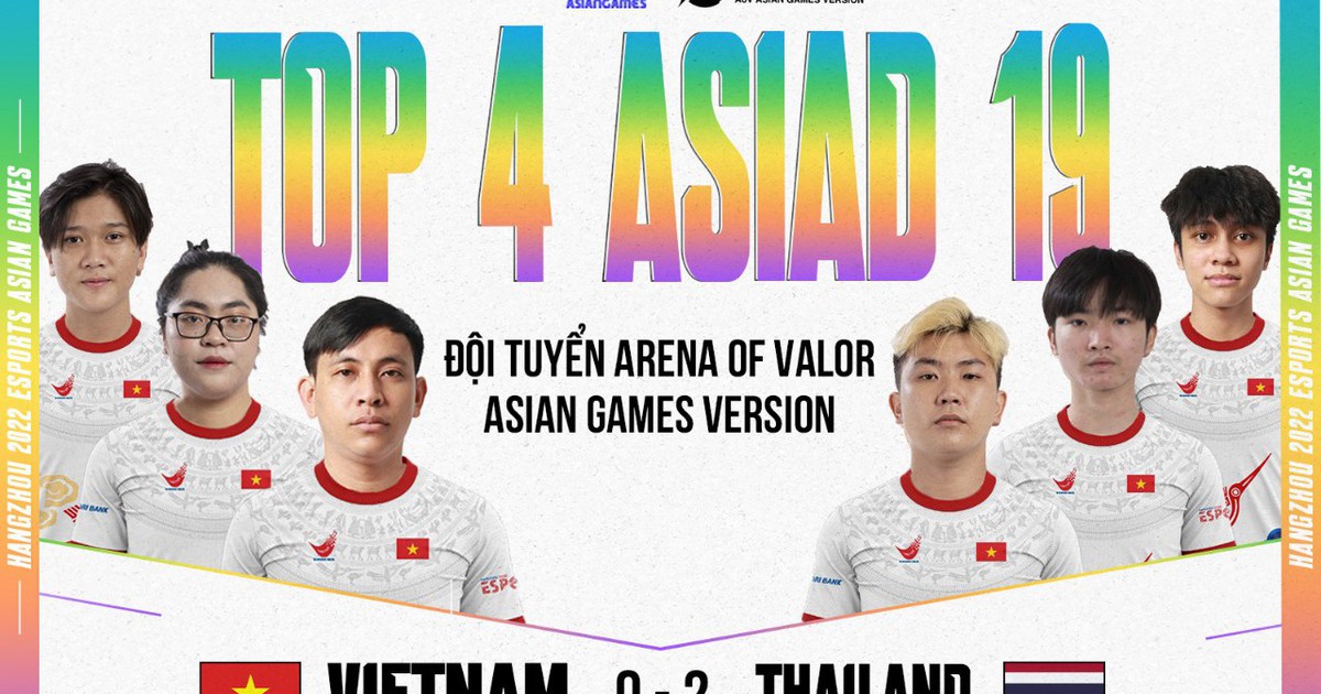 ASIAD 19: Thể thao điện tử Việt Nam vuột HCĐ đáng tiếc