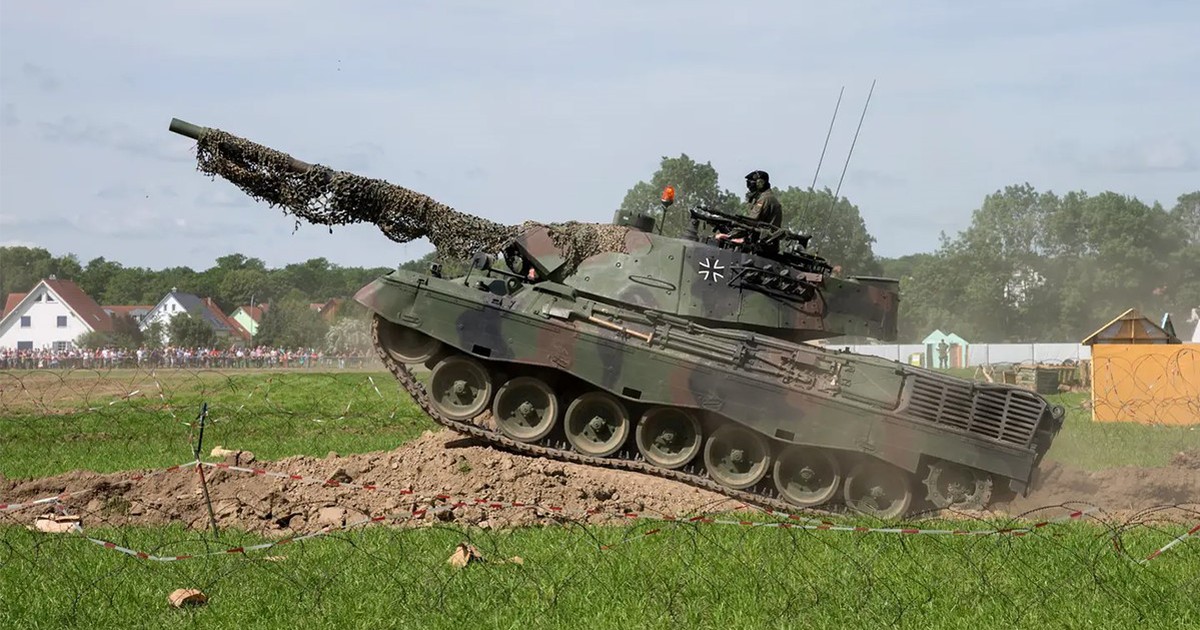 Ukraine sắp nhận 100 xe tăng Leopard do Porsche thiết kế