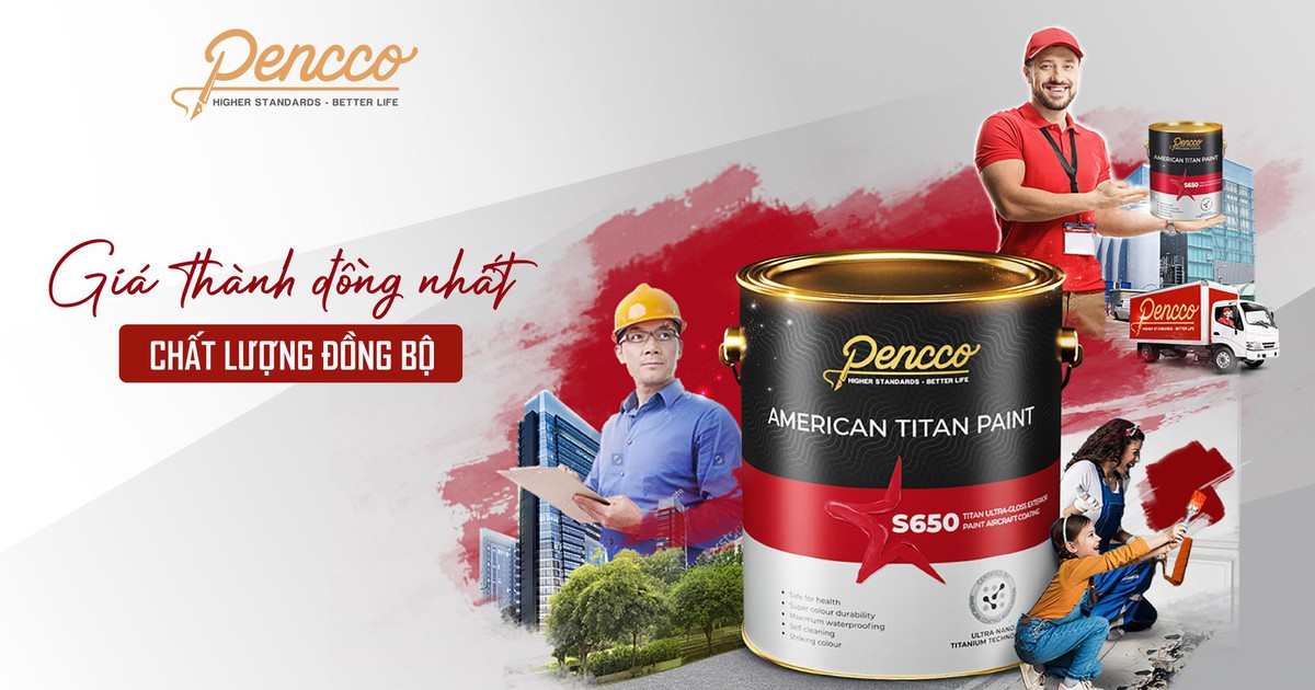 Hãng sơn Mỹ Pencco áp dụng chính sách một giá đồng nhất tại Việt Nam