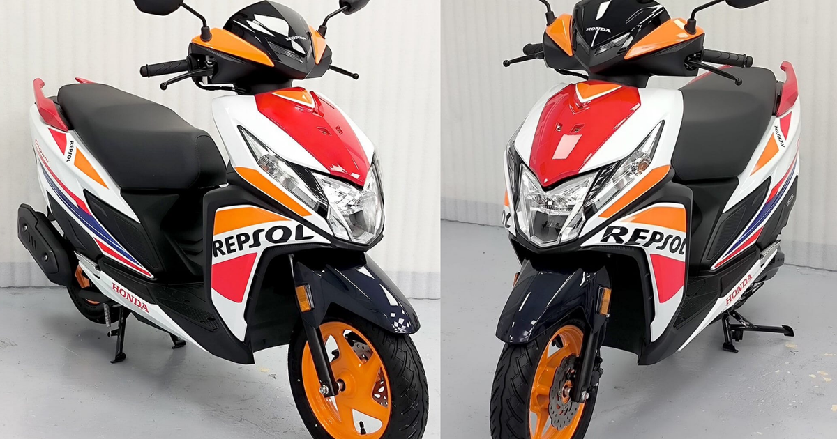 Honda Dio 125 Repsol Edition nhập từ Ấn Độ về Việt Nam, giá hơn 60 ...