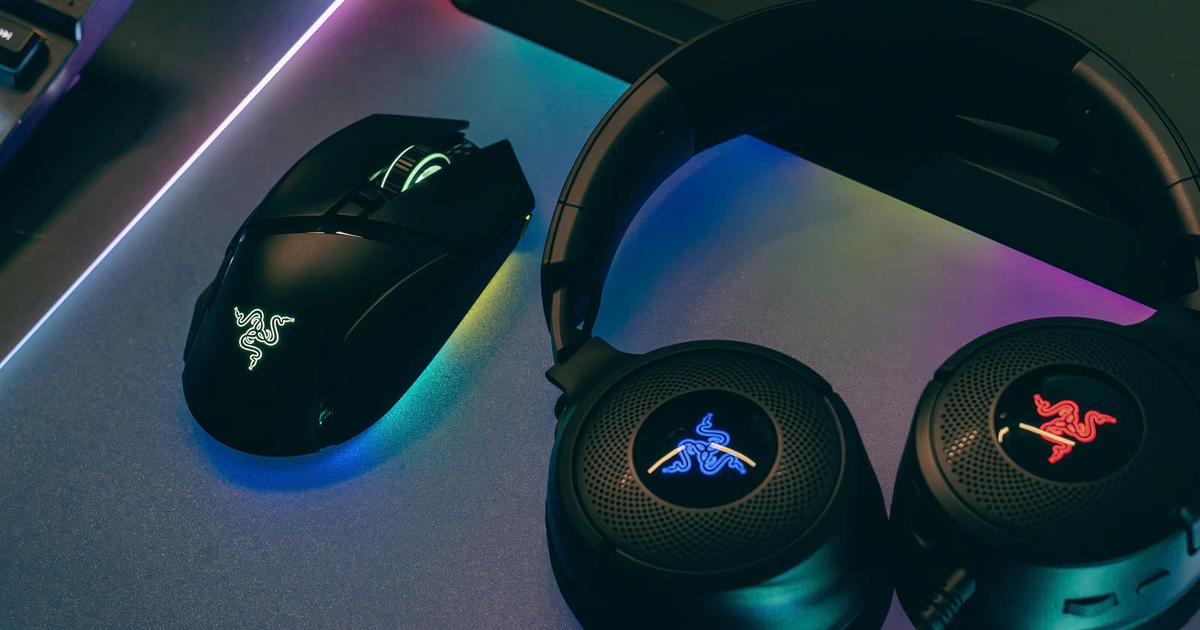 Trải nghiệm bộ đôi gaming gear Razer Basilisk V3 Pro 35K và Kraken V4 X
