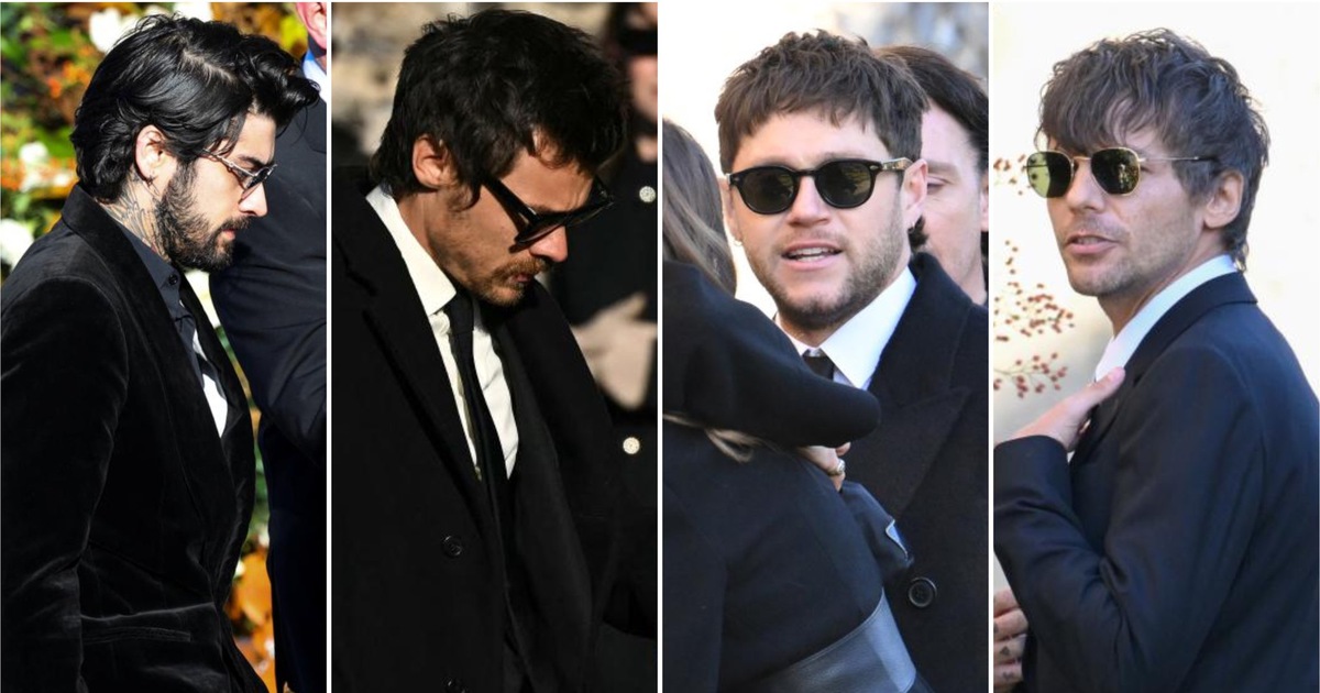 Các thành viên One Direction dự tang lễ của Liam Payne