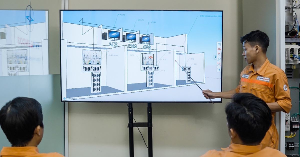 Nhà máy điện Phú Mỹ đưa mô hình DCS Netmation vào vận hành