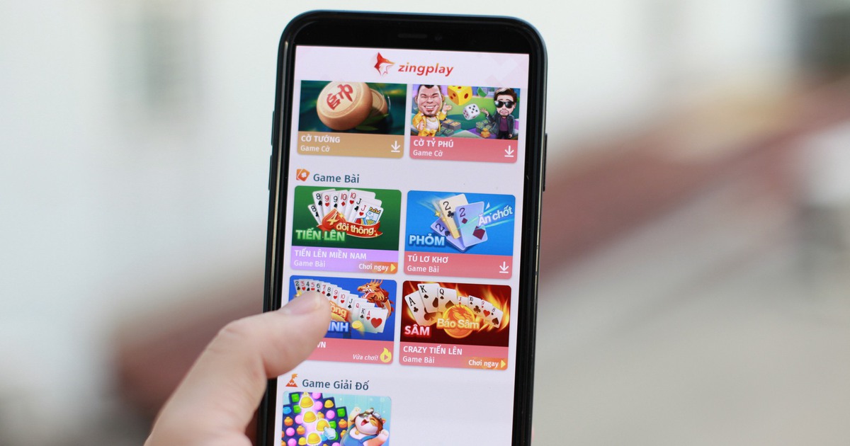 Game bài trên Zing Play của VNG đồng loạt 'mất kết nối'