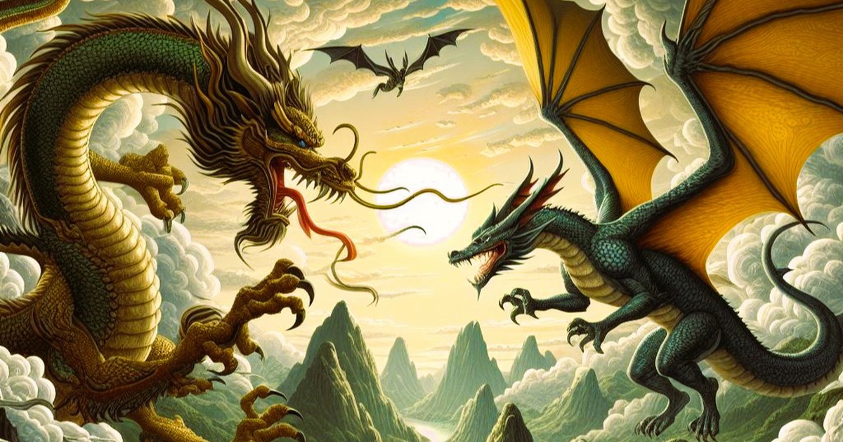 Bên thần bên quái: Rồng phương Đông khác gì rồng phương Tây?