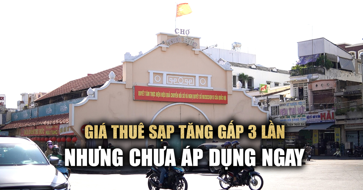 Ế ẩm cả năm, tiểu thương chợ Thủ Đức rầu rĩ nghe tin sạp dự kiến tăng giá