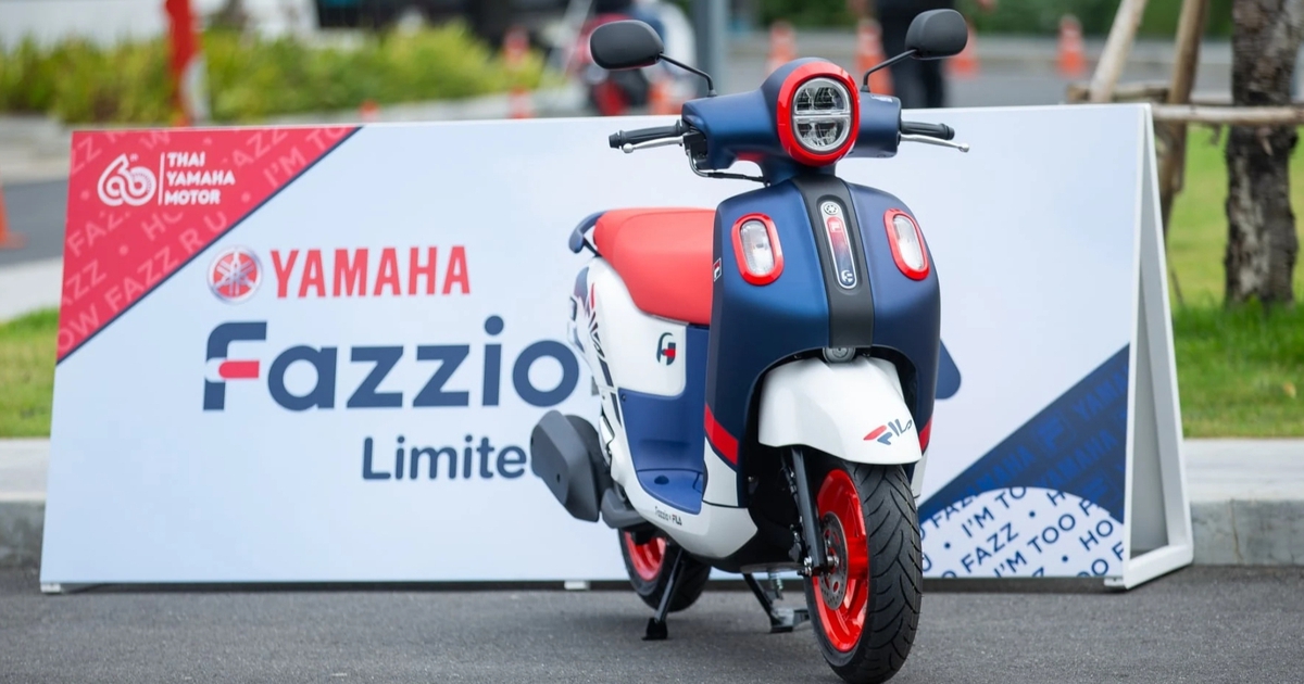 Yamaha Fazzio có bản giới hạn sản xuất 2.500 chiếc, giá khoảng 41 triệu ...