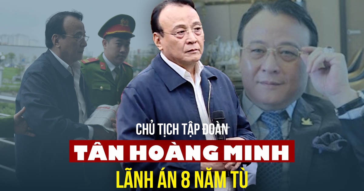 Tuyên án vụ Tân Hoàng Minh: Ông Đỗ Anh Dũng lãnh 8 năm tù