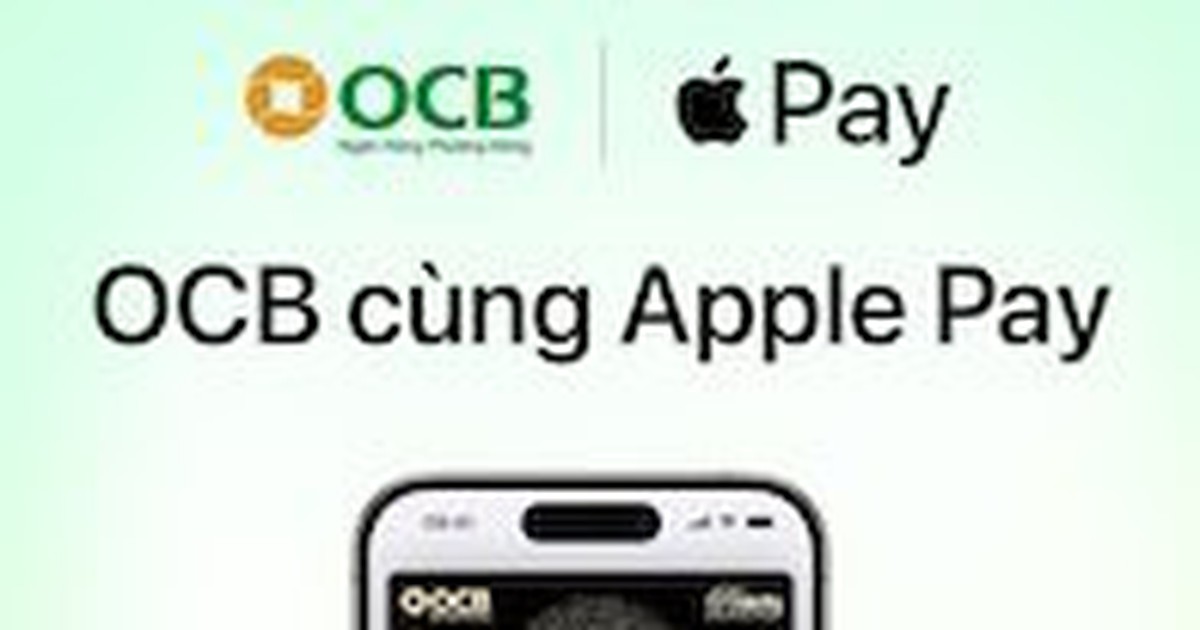 OCB giới thiệu Apple Pay đến chủ thẻ Mastercard