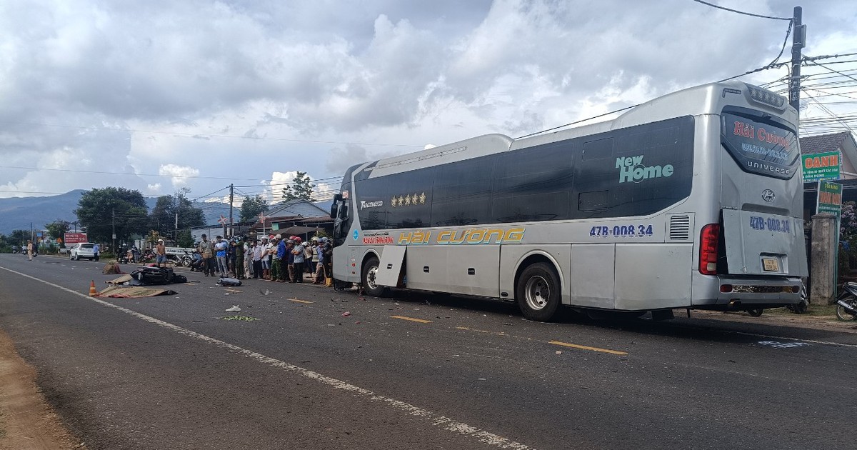 Gia Lai: Tai nạn liên hoàn trên QL14, 2 người tử vong