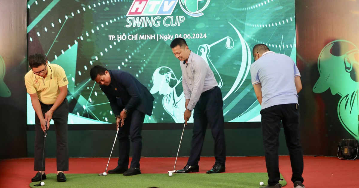 Mới lạ giải golf HTV Swing Cup 2024