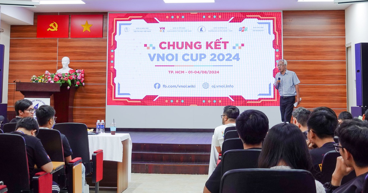 Vòng chung kết kỳ thi lập trình VNOI Cup 2024