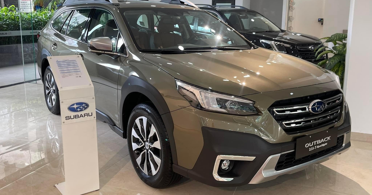 Subaru Outback giảm giá gần nửa tỉ đồng tại Việt Nam