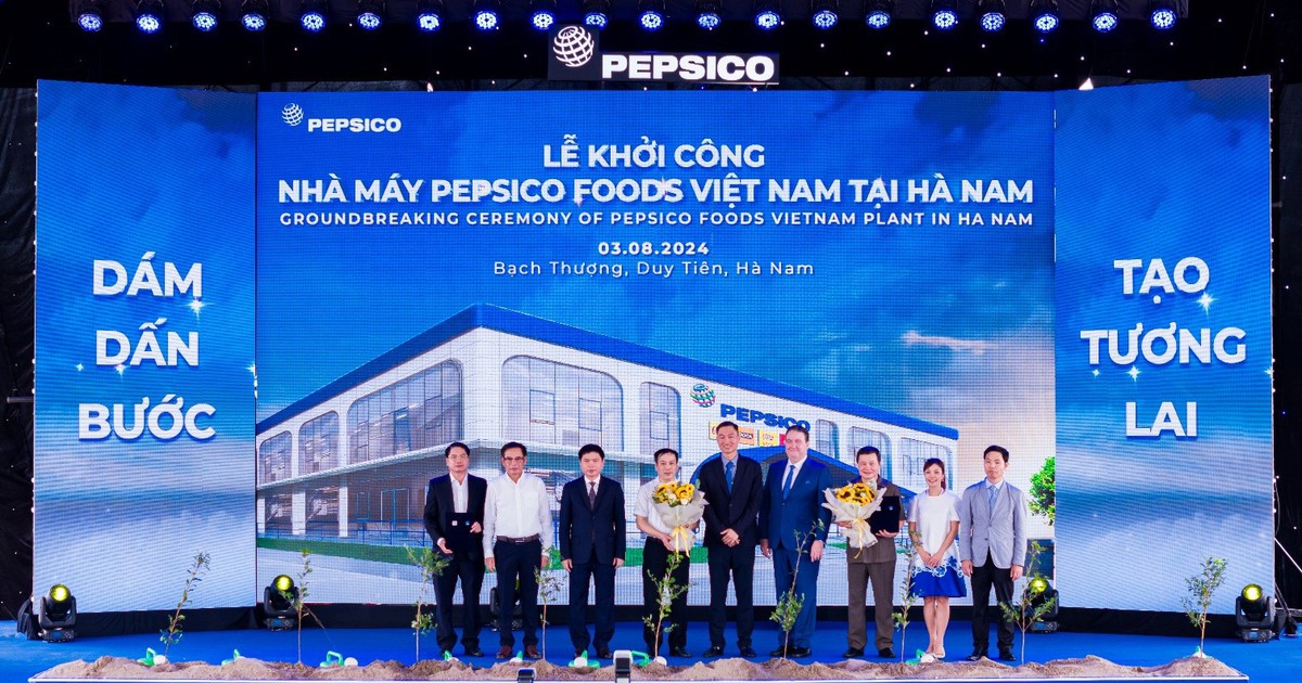 PepsiCo Foods Việt Nam khởi công xây dựng nhà máy tại Hà Nam