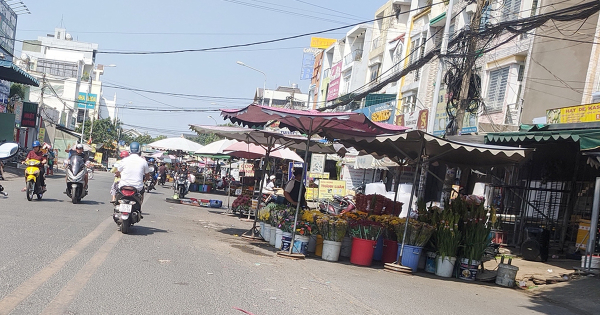 Buôn bán bát nháo giữa đường