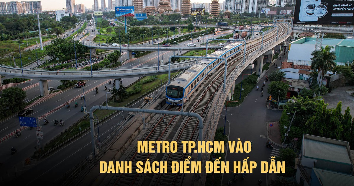 Metro TP.HCM vào danh sách điểm đến hấp dẫn của Time