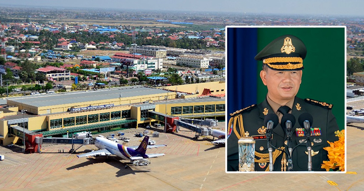 Thủ tướng Campuchia bác tin bán sân bay quốc tế Phnom Penh