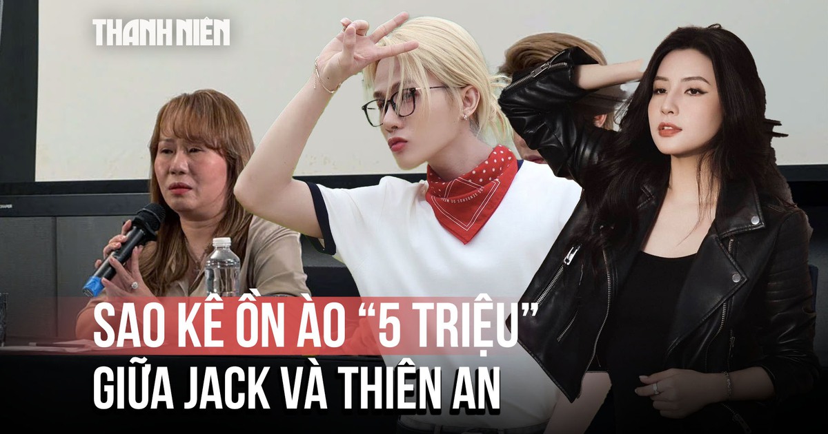 Jack tổ chức họp báo tung sao kê làm rõ ồn ào ‘5 củ’, công khai xin lỗi