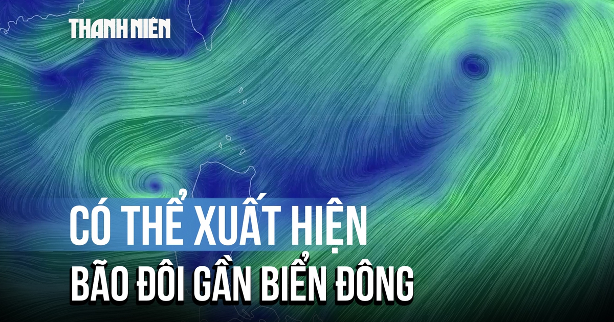 Bão số 3 vừa tan, có thể xuất hiện bão đôi gần Biển Đông