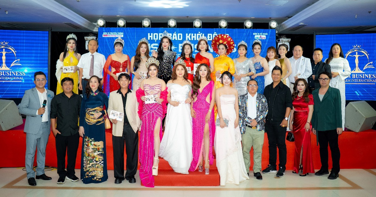 Họp báo Miss Business Charm International 2025: Tiếng nói toàn cầu của ...