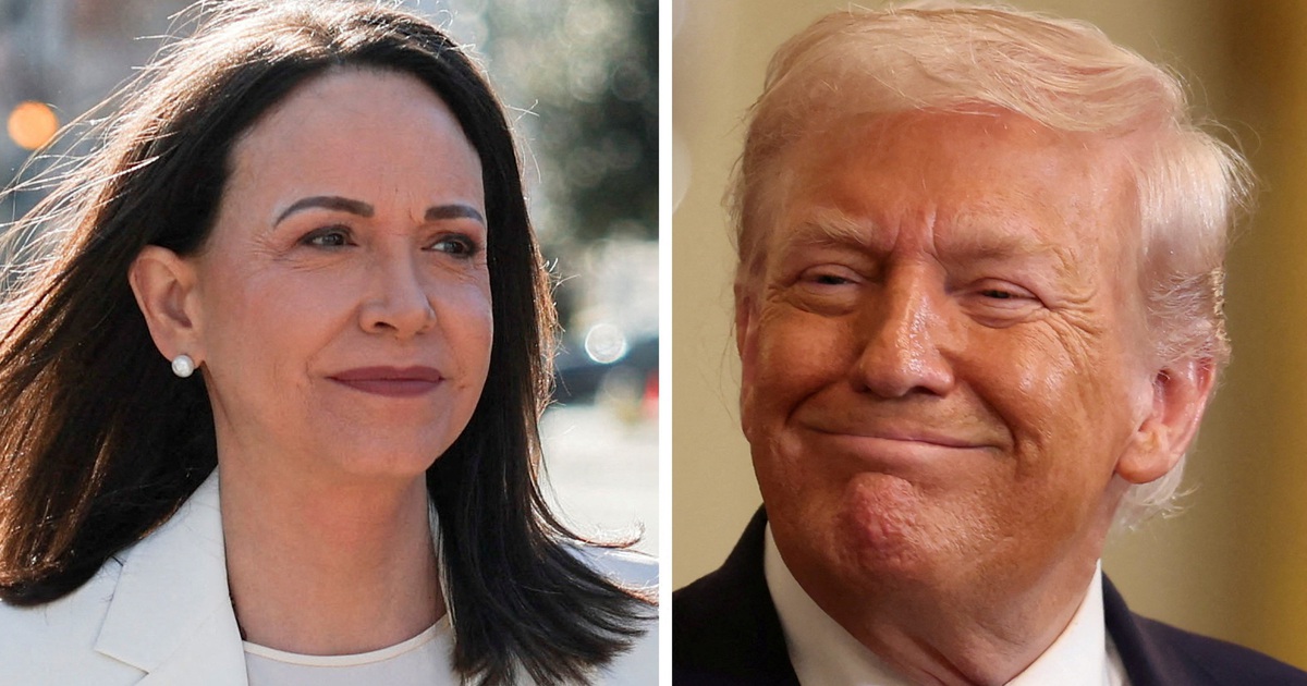 Lãnh đạo đối lập Venezuela 'tặng' giải Nobel Hòa bình cho ông Trump