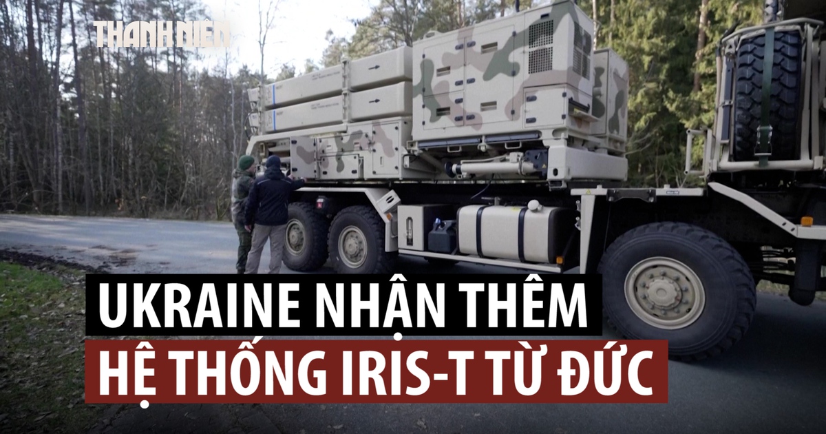 Phòng không Ukraine nhận thêm tổ hợp Iris-T từ Đức