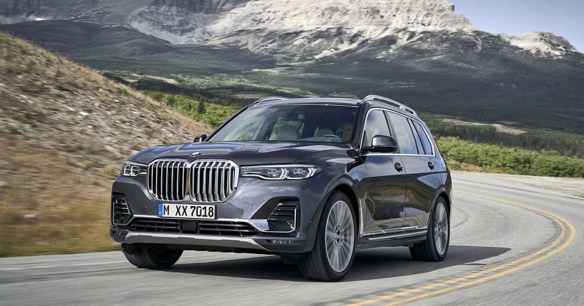 BMW trình làng X7 thách thức Mercedes GSL, Lexus LX570