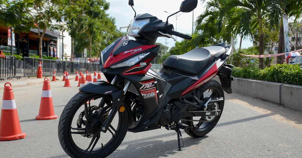 SYM Star SR170 giá 49,9 triệu đồng, cạnh tranh Yamaha Exciter tại Việt Nam