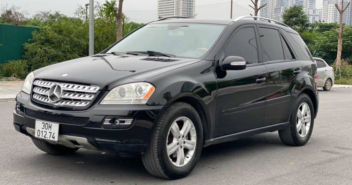 15 năm sử dụng, Mercedes ML350 2007 'rớt giá' gần 2 tỉ đồng