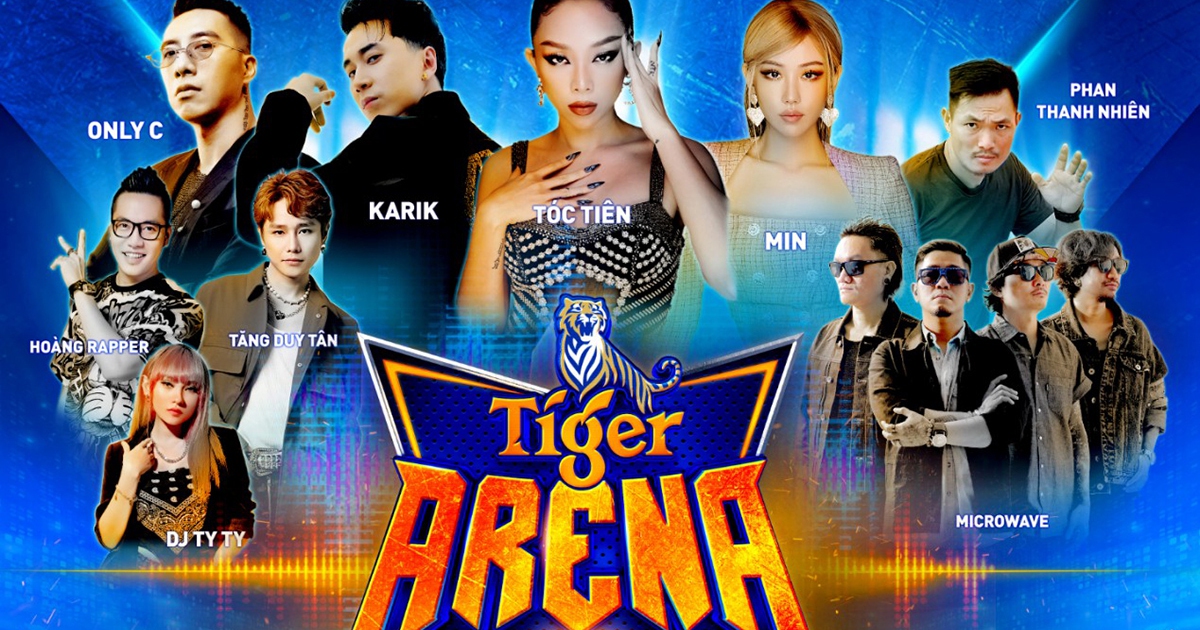 Tóc Tiên, OnlyC sẽ bùng nổ tại Đấu Trường Bản Lĩnh Tiger Arena TP.HCM