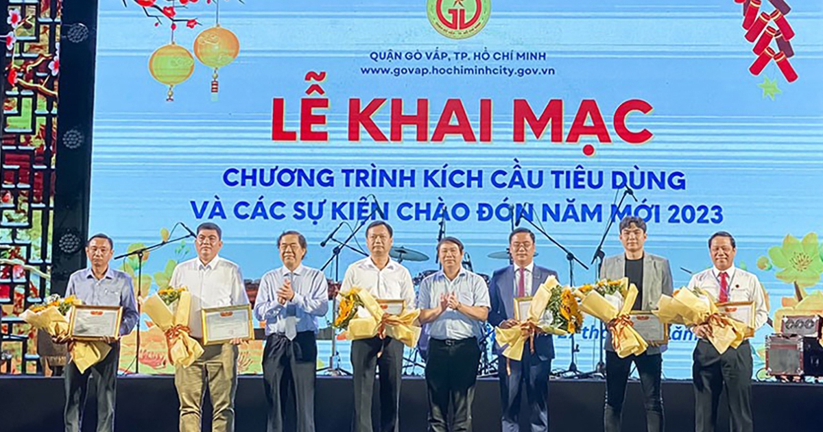Quận Gò Vấp Khai mạc chương trình kích cầu tiêu dùng và chào đón năm ...