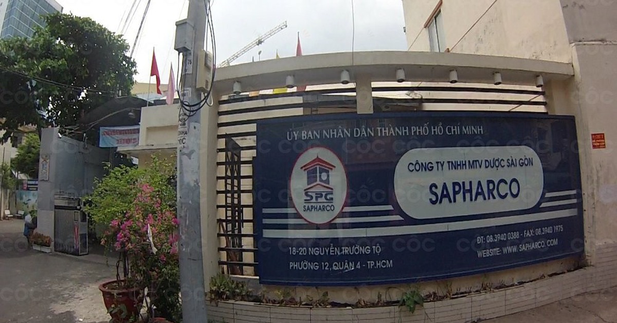 Tổng giám đốc Sapharco Lê Việt Hùng bị cảnh cáo