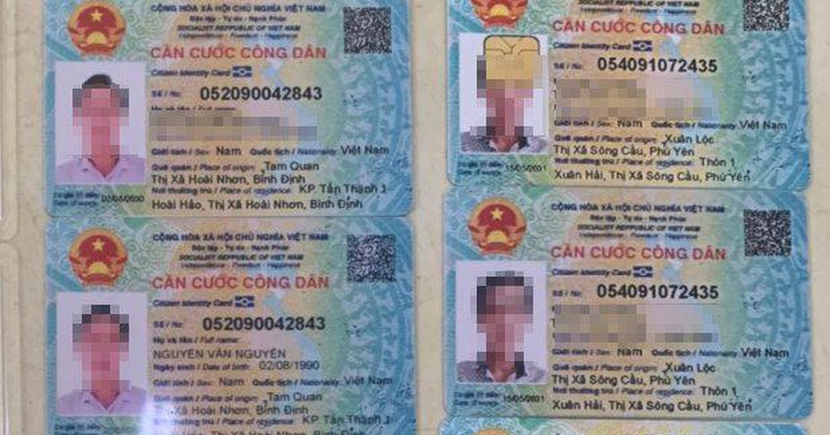 TP.HCM: Công an triệt phá 2 đường dây làm giả CCCD gắn chíp, giấy tờ ...