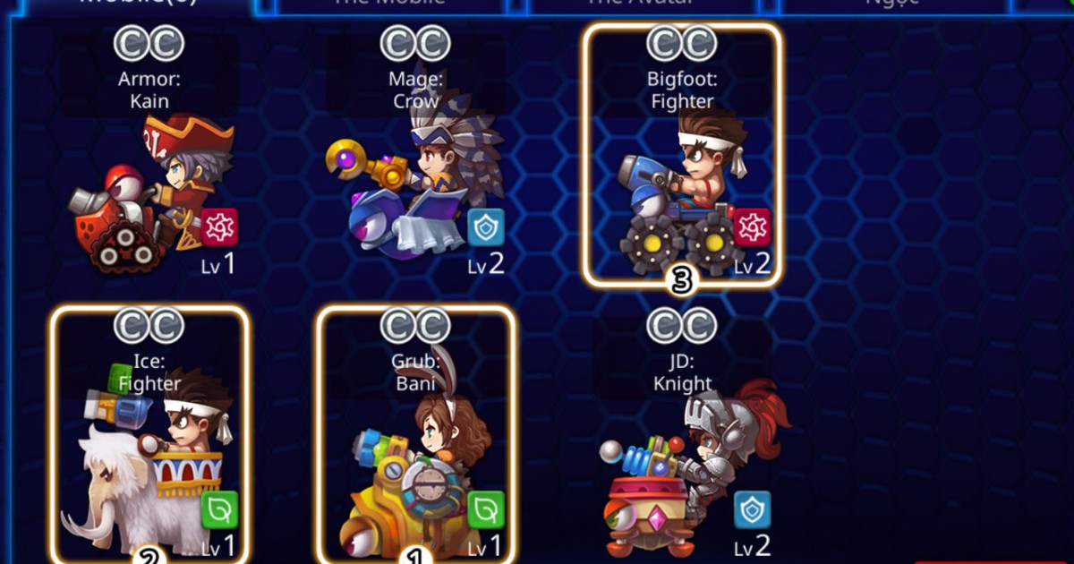 Cận cảnh hệ thống Mobile 'siêu cute' của Gunbound M