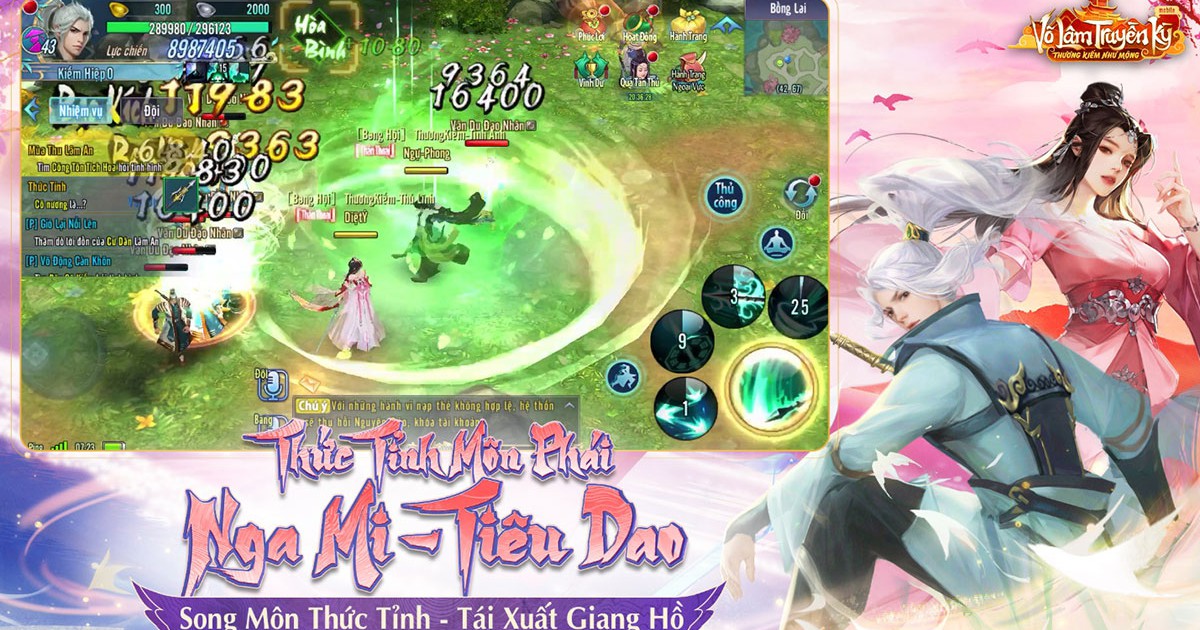 Thương Kiếm Như Mộng: Phiên bản mới thứ 21 của VLTK Mobile chính thức ...