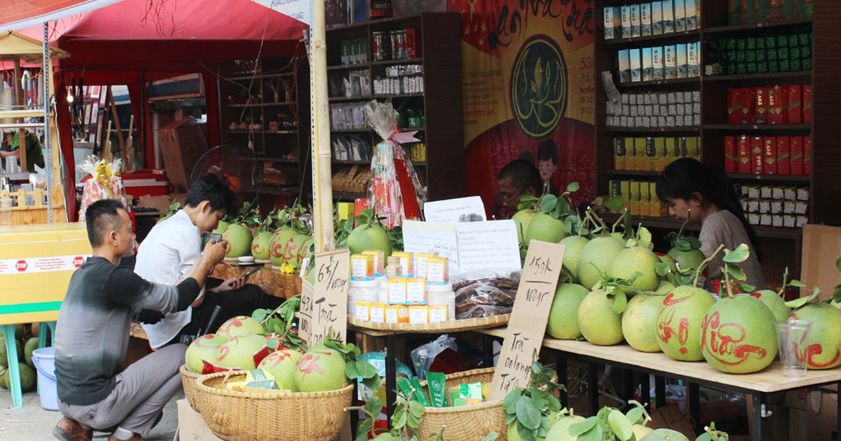Những phiên chợ tết