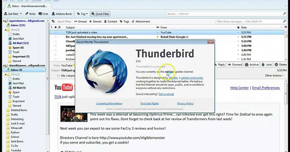 Thunderbird của Mozilla có sẵn trên Microsoft Store