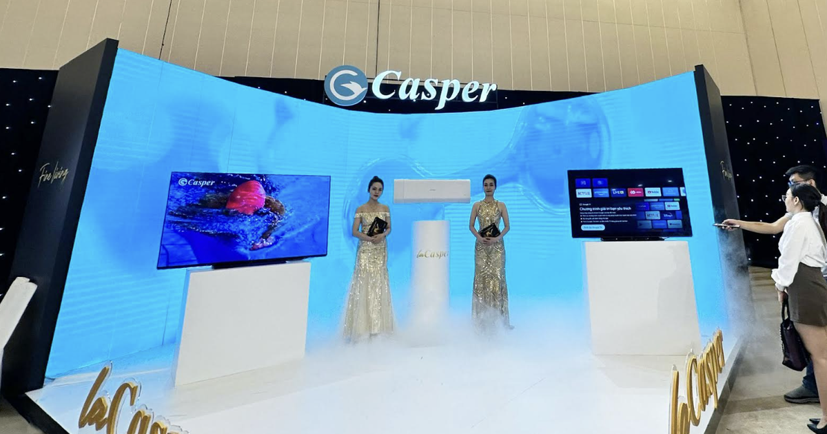 Casper hé lộ thêm thương hiệu cao cấp