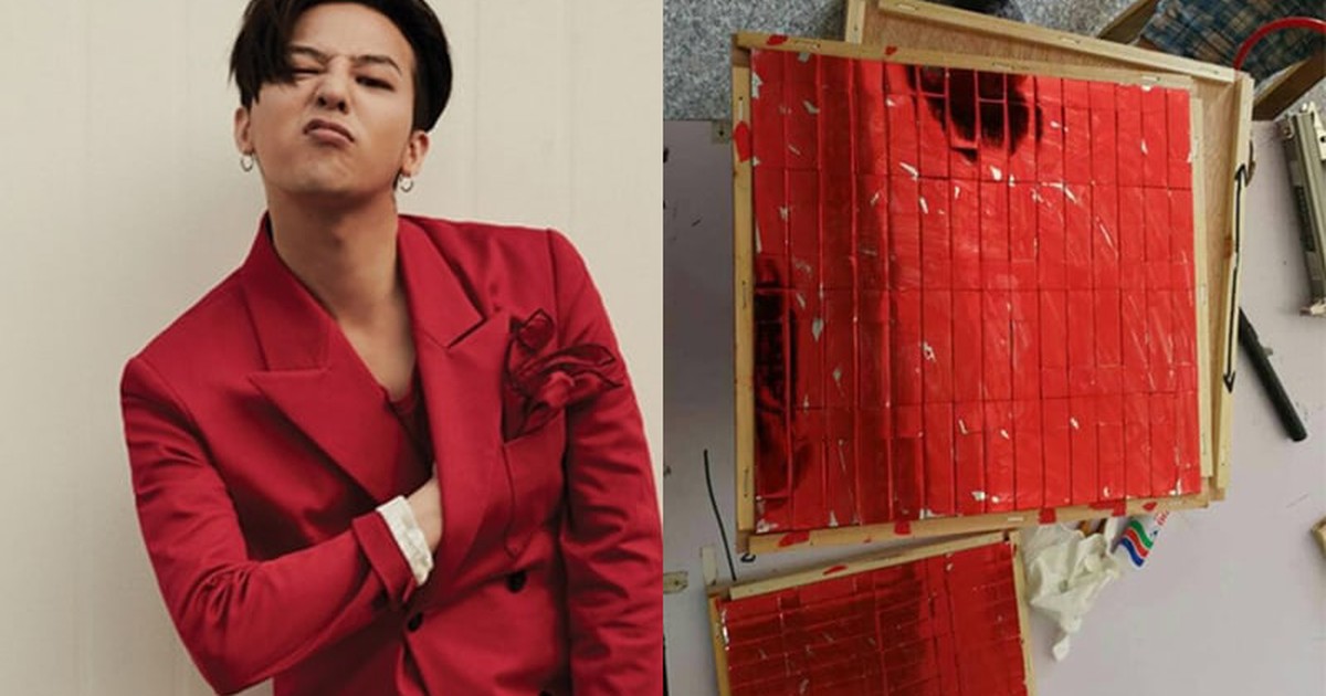 YG Entertainment nói màu đỏ bị lem trên album USB của G-Dragon là cố ý
