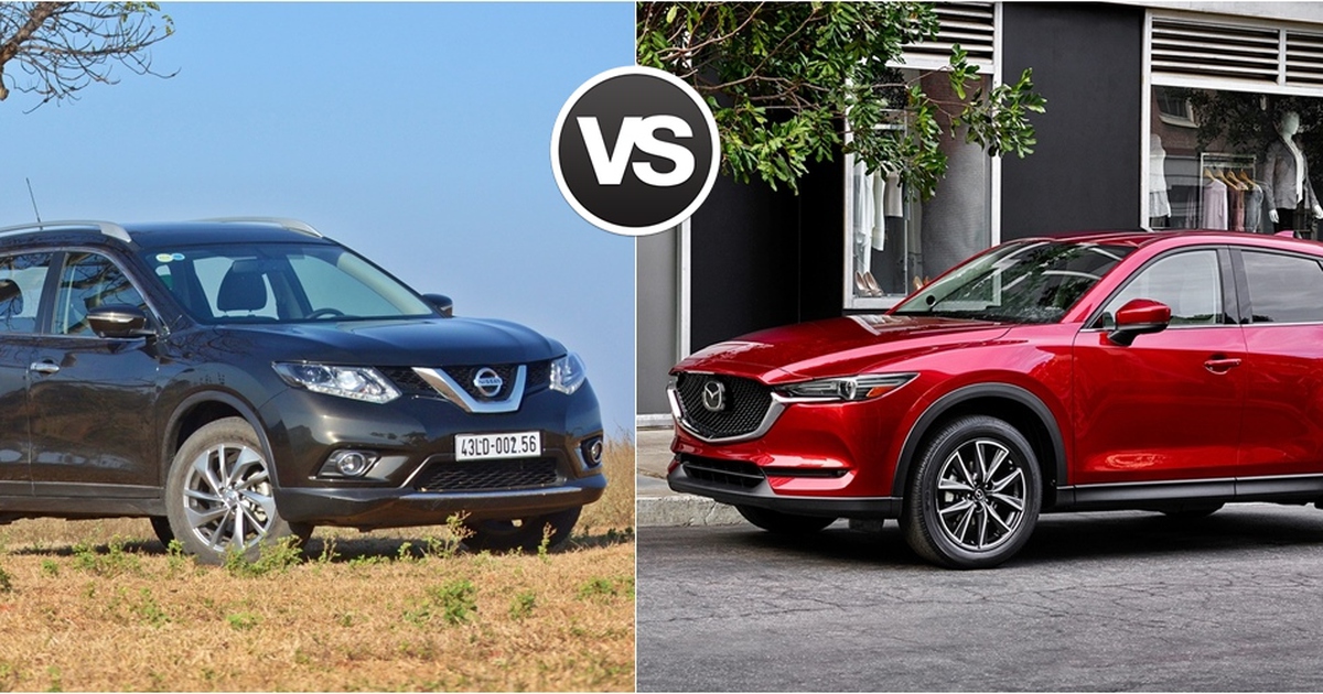 Mazda CX-5 2017 và Nissan X-Trail 2016: Crossover 5+2 có lấn át giá bán?
