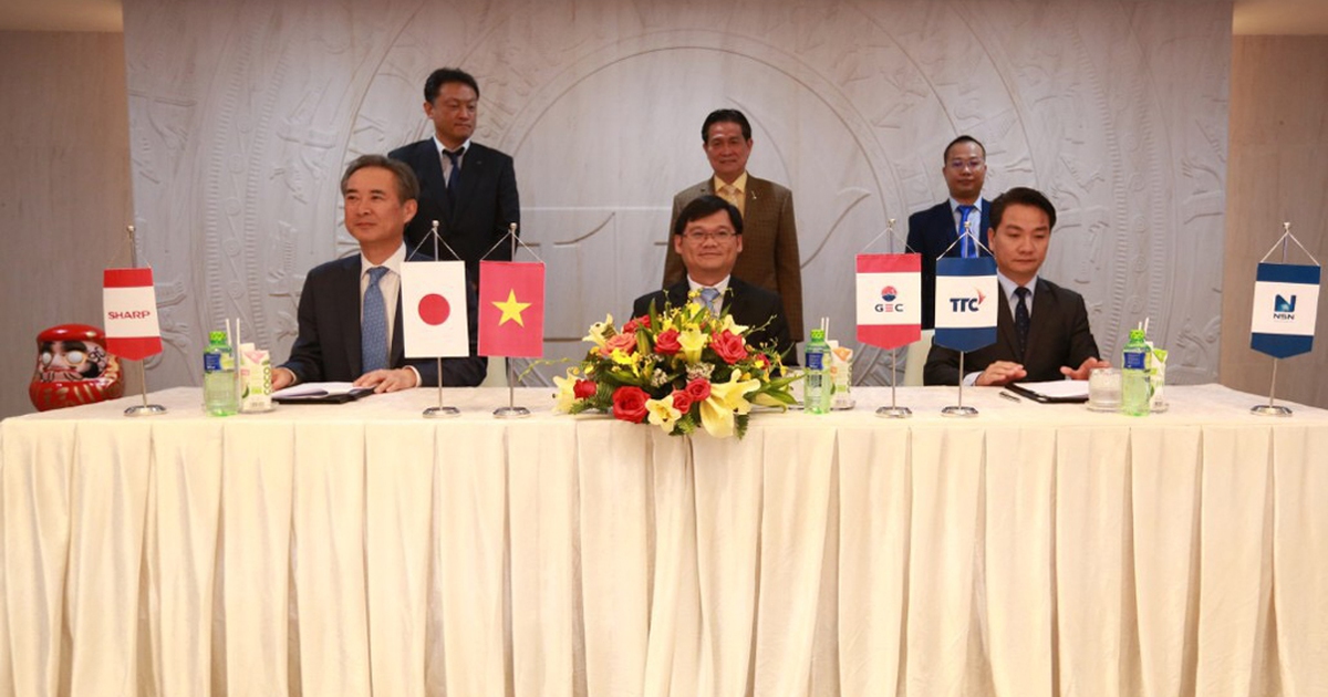 Ngành năng lượng Tập đoàn TTC ký kết hợp đồng EPC với liên danh Sharp ...