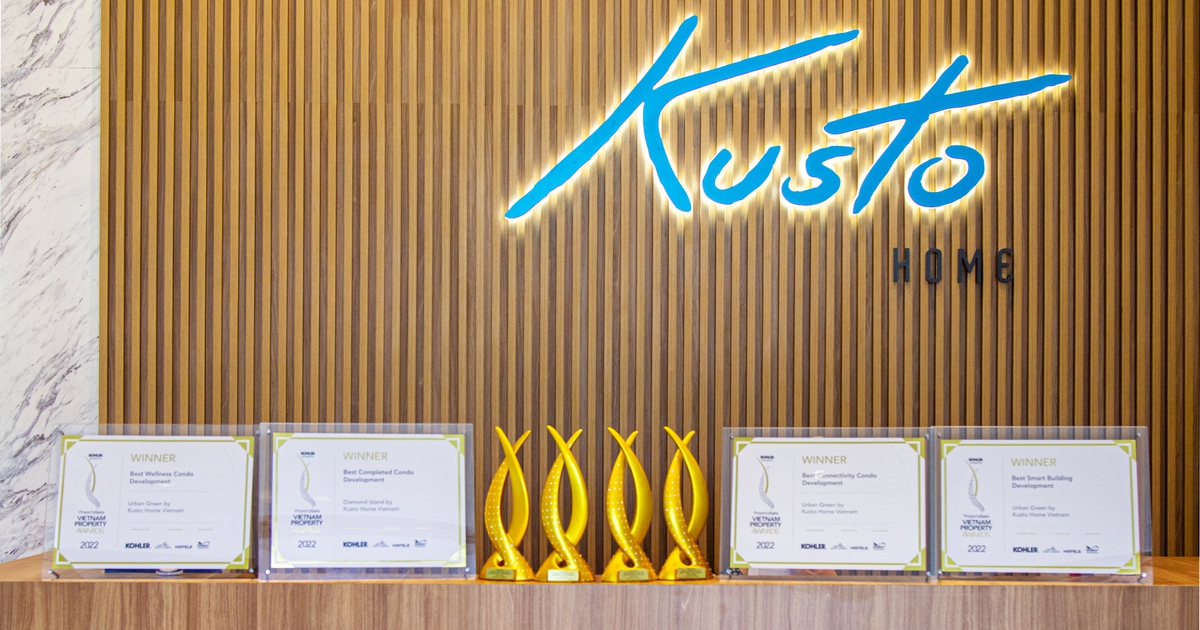 Kusto Home thắng lớn tại Vietnam Property Awards 2022