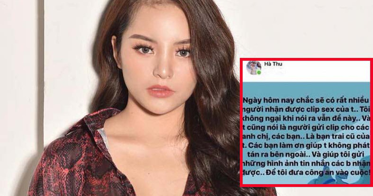 Hà Thu 'The Voice' mệt mỏi vì bạn trai cũ gửi clip sex cho mọi người