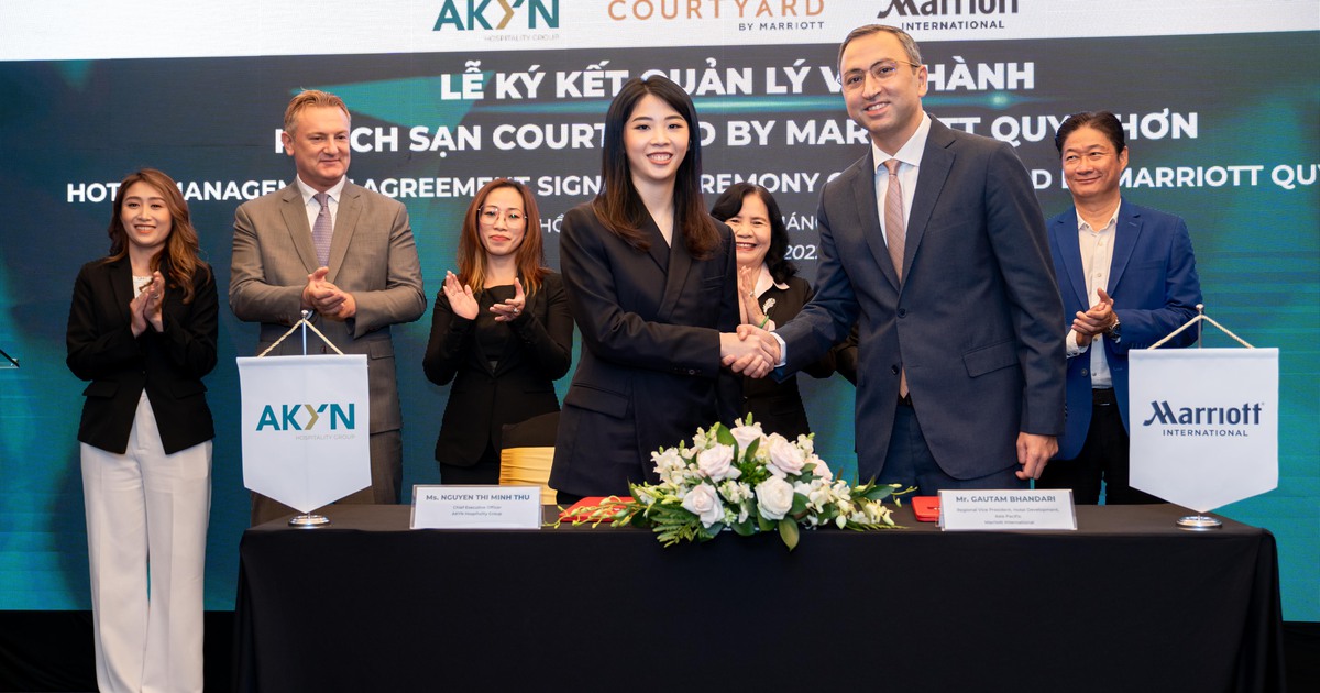 AKYN ký hợp tác với Tập đoàn khách sạn hàng đầu thế giới mang Courtyard ...