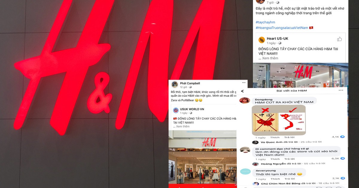 Giới trẻ kêu gọi tẩy chay H&M sau nghi vấn ủng hộ 'đường lưỡi bò' phi pháp