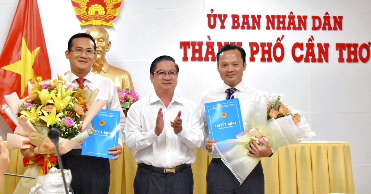 Cần Thơ trao quyết định bổ nhiệm Giám đốc Sở Y tế và Sở VH-TT-DL