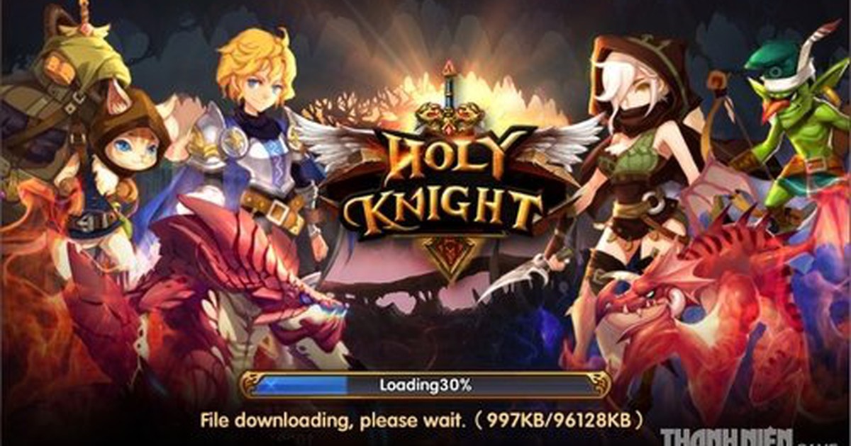Trải nghiệm Holy Knight - RPG đỉnh cho di động